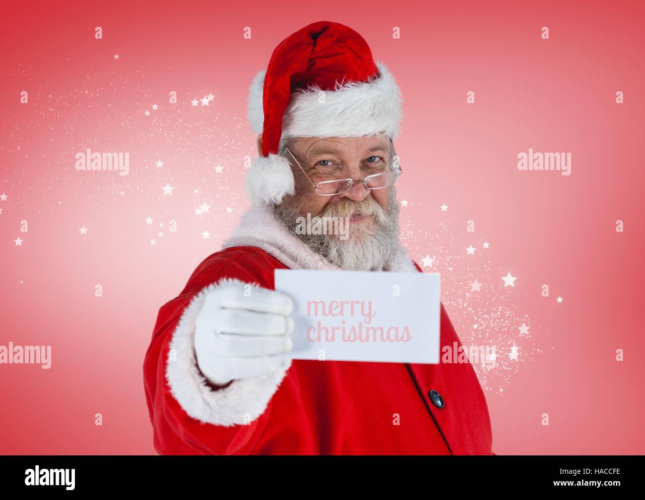 Merry christmas card Banque de photographies et d’images à haute ...