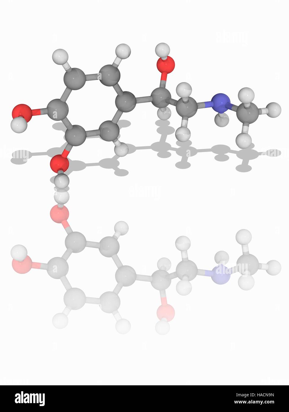 Adrenaline epinephrine molecule Banque de photographies et d’images à ...