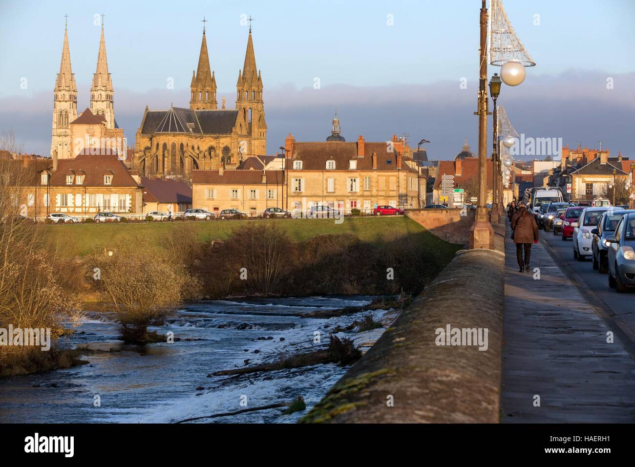 Regemortes bridge moulins allier france Banque de photographies et d ...