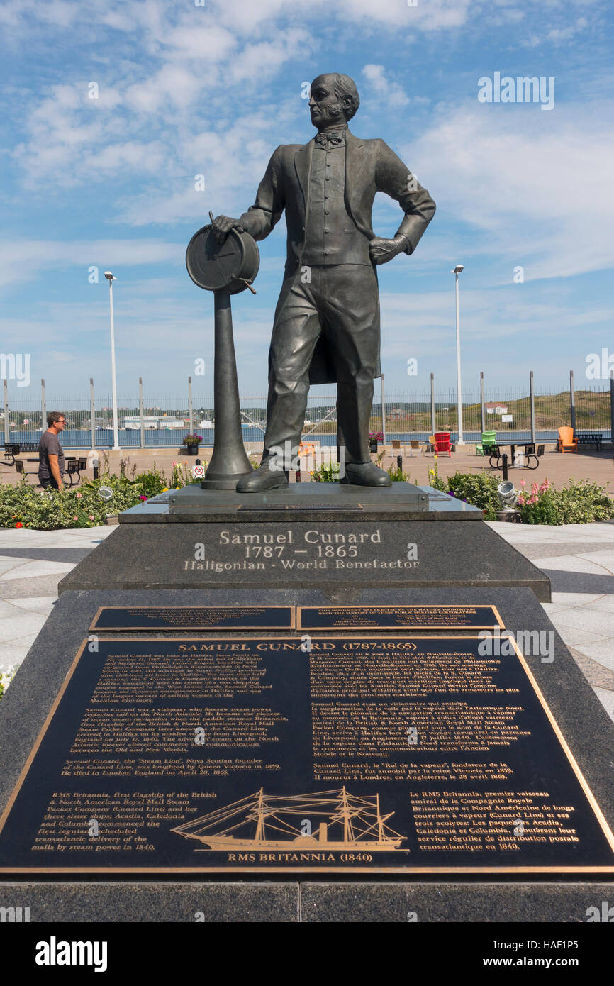 Statue de samuel cunard Banque de photographies et d’images à haute ...