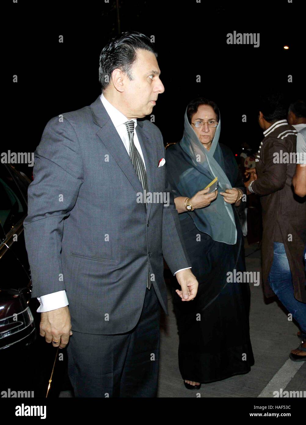 Neela Devi Gohil, épouse de fin Shammi Kapoor au cours de la ...