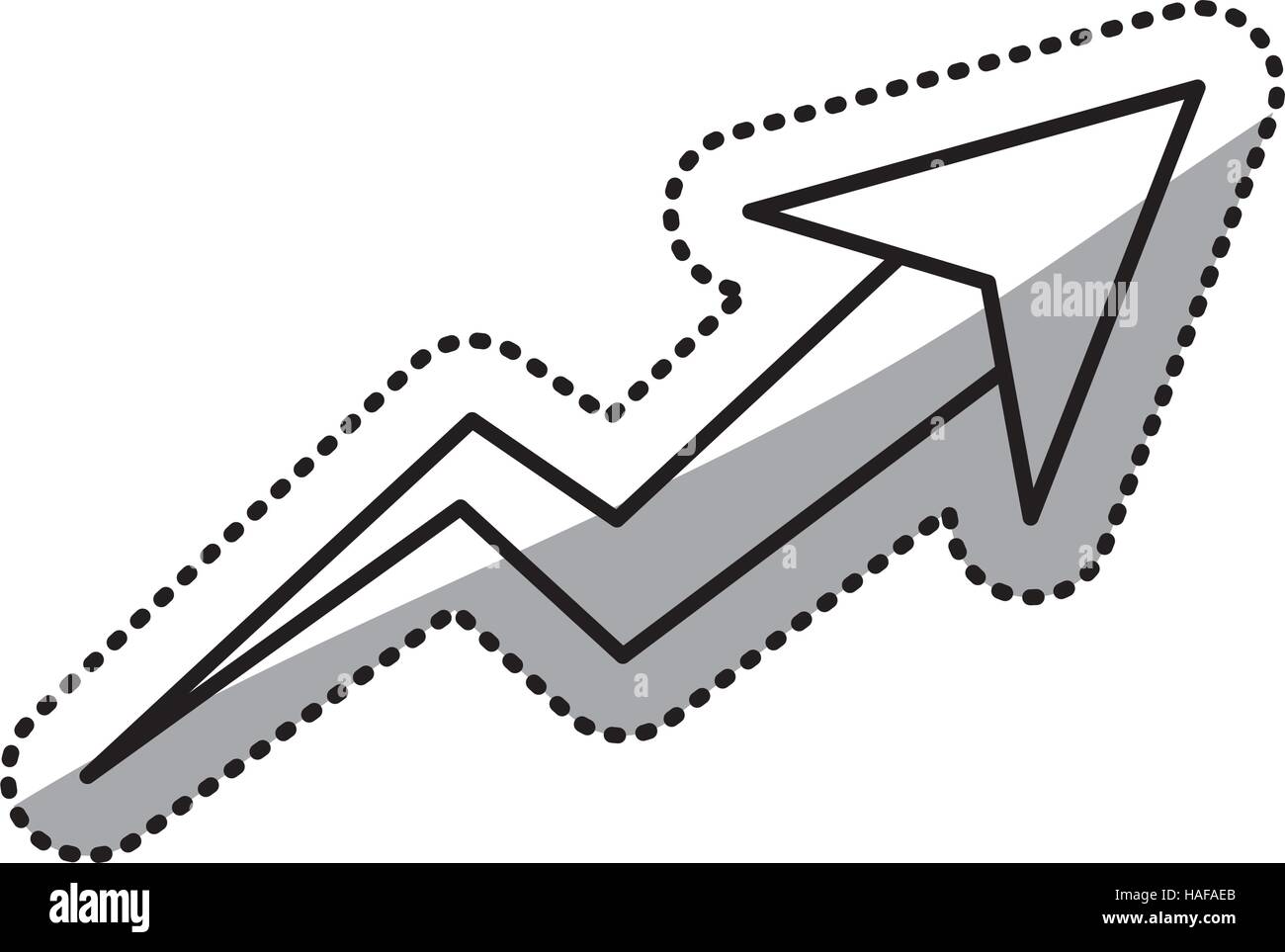 L'icône flèche augmenter. Direction Web et Infographie Thème ...