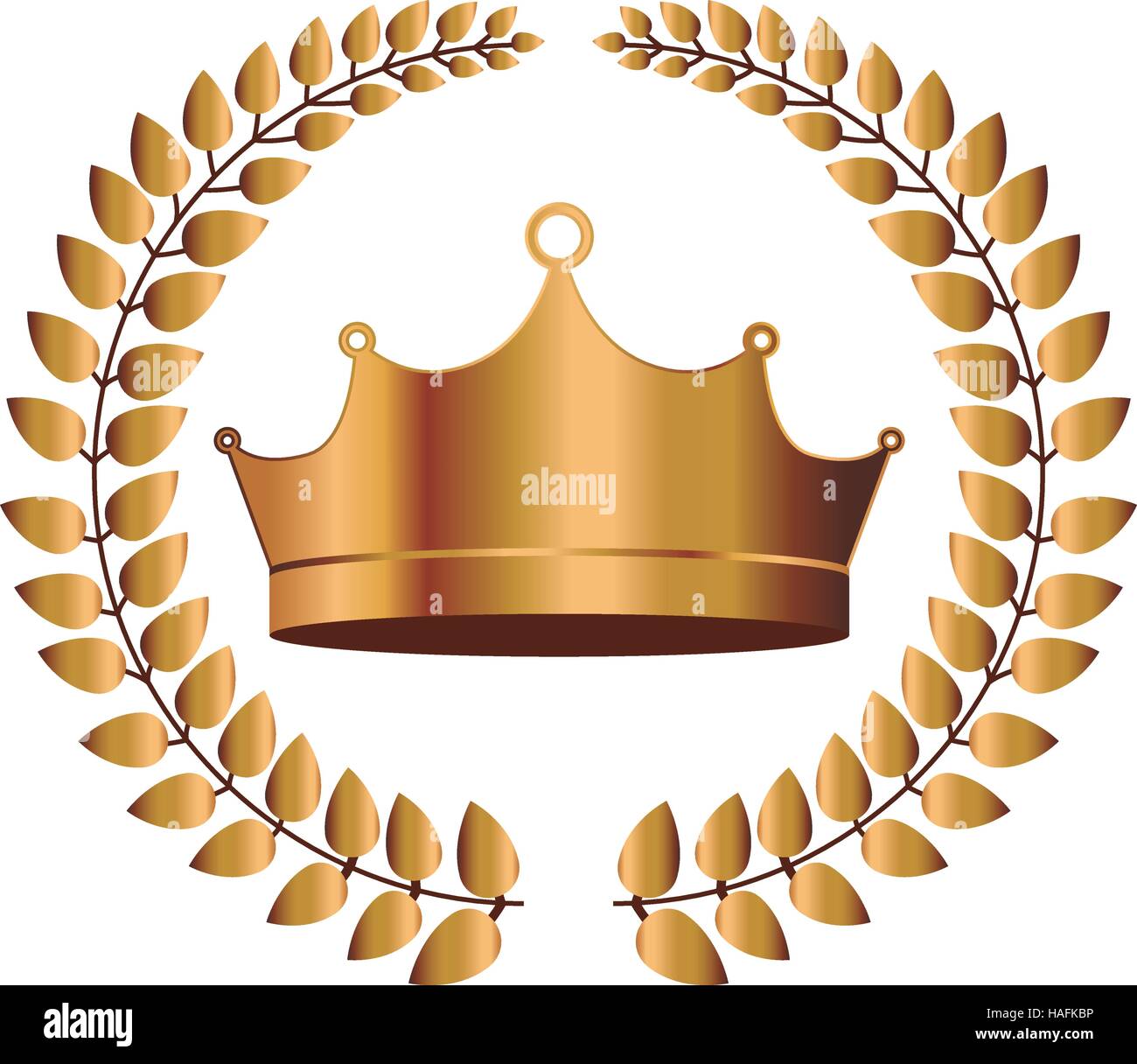 Couronne La Couronne et icône. Royal king Queen de luxe et thème ...