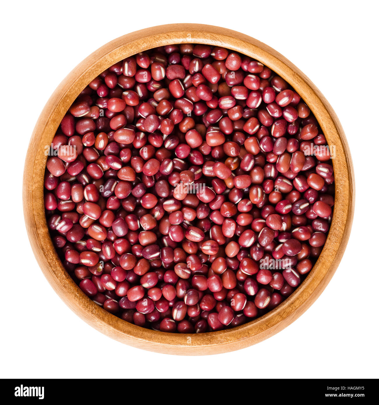 Haricot mungo rouge haricot rouge haricot aduki Banque d'images ...