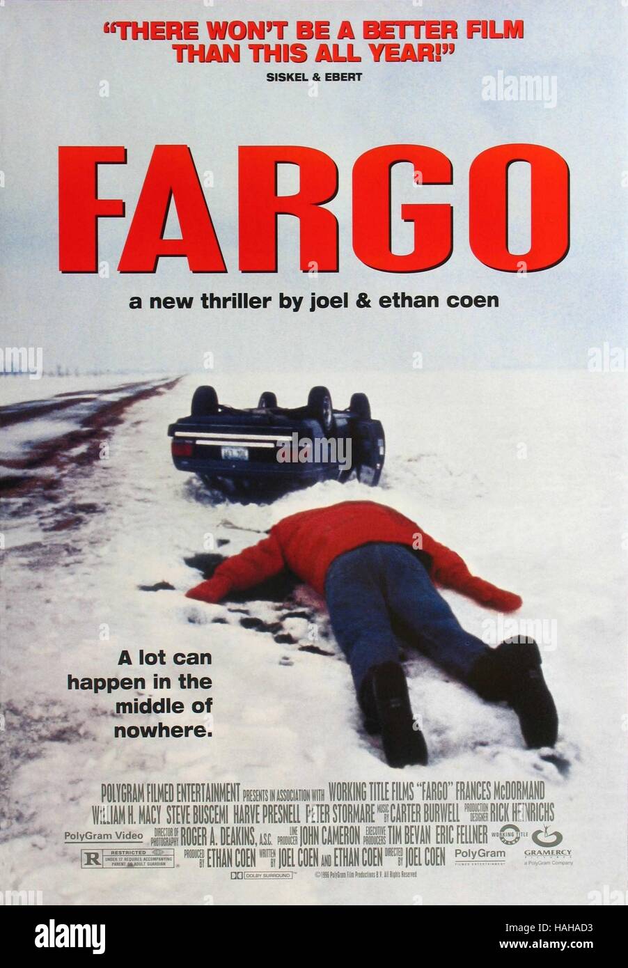 Fargo film affiche Banque de photographies et d’images à haute ...