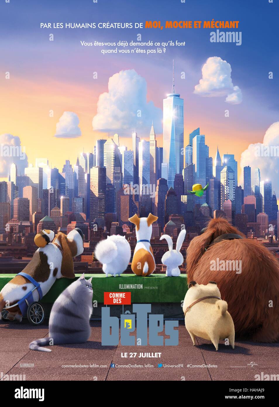 La vie secrète des animaux domestiques Année : 2016 USA / Japon ...