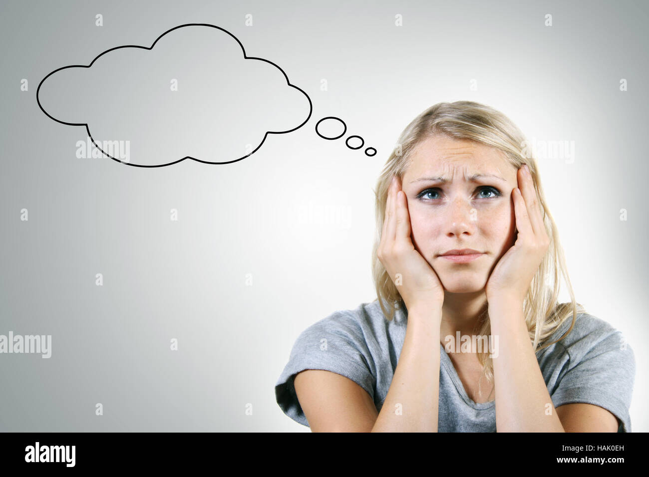 Thoughtful bubble Banque de photographies et d’images à haute ...