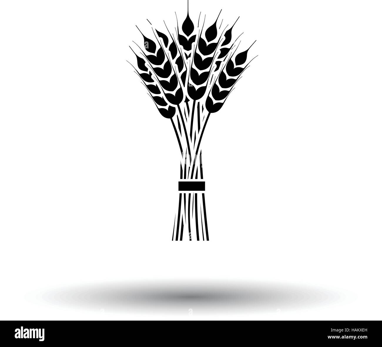 Wheat icon Banque de photographies et d’images à haute résolution - Alamy