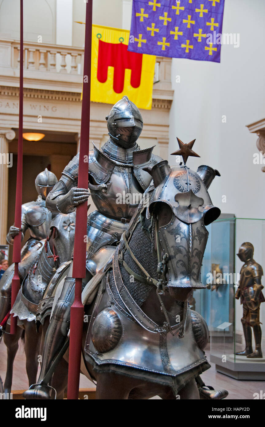 Chevaux et cavaliers médiévaux Banque de photographies et d’images à ...