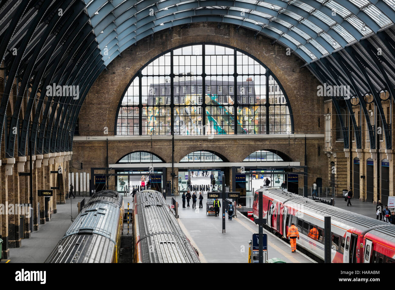 Kings cross station interior Banque de photographies et d’images à ...