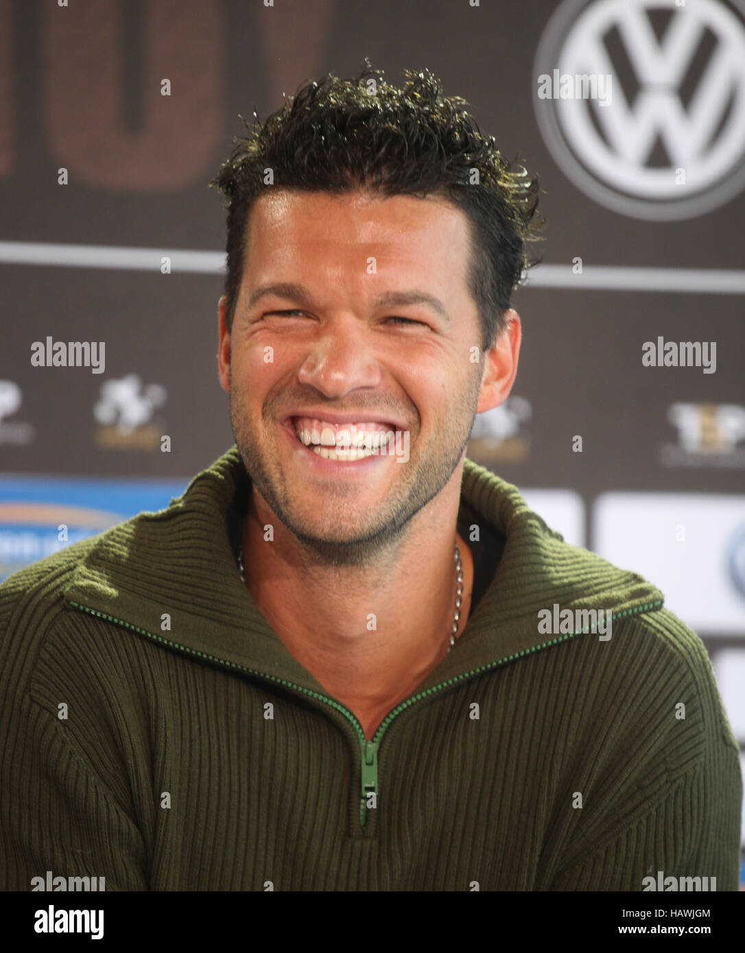 Michael ballack bayer leverkusen soccer Banque de photographies et d ...