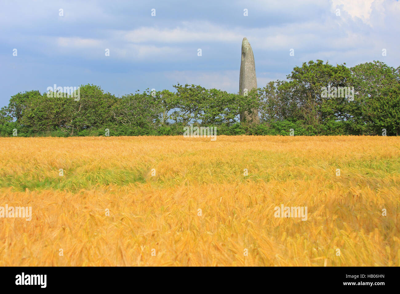 Kerloas menhir Banque de photographies et d’images à haute résolution ...