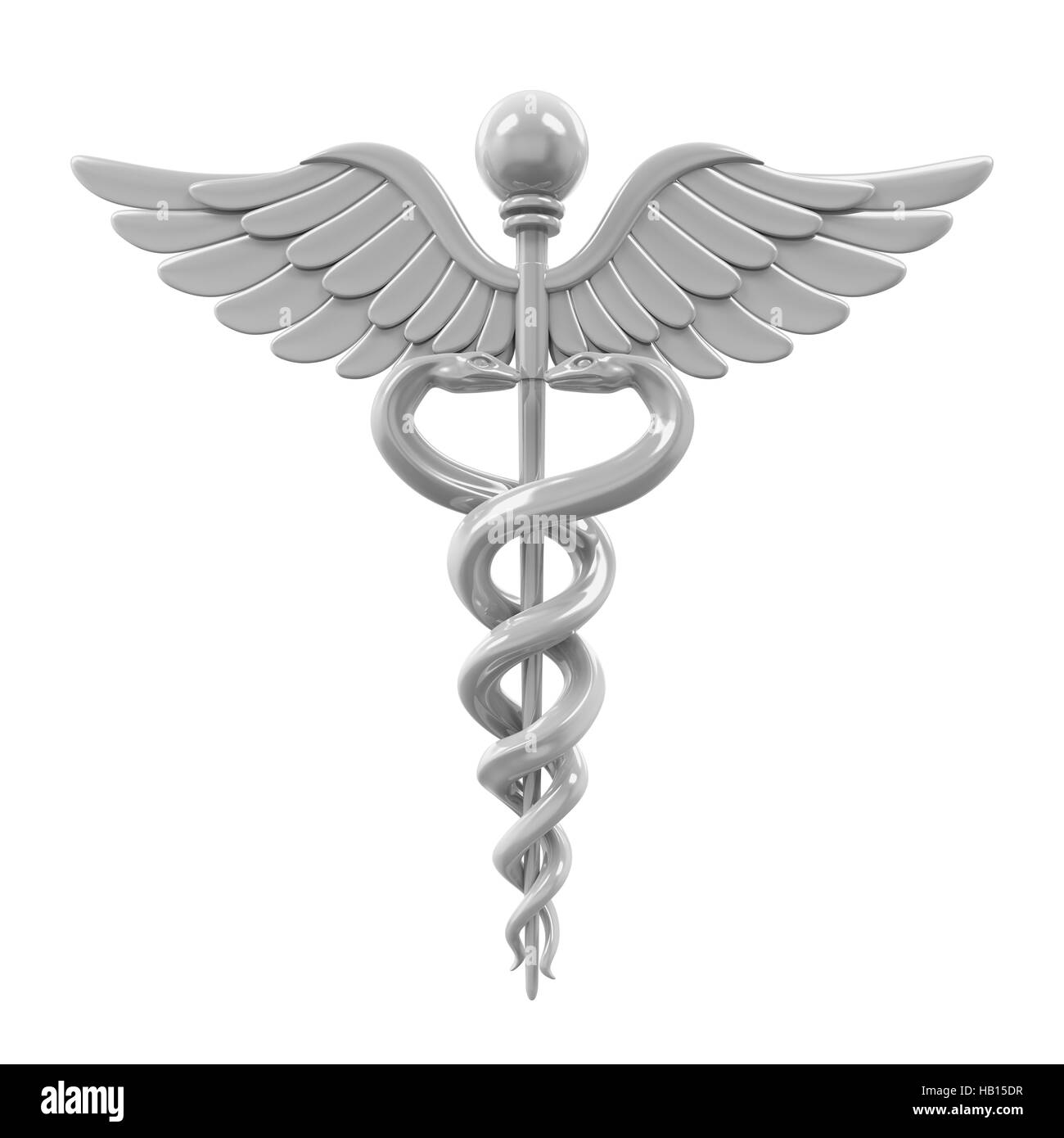 Caducée symbole médical Photo Stock - Alamy