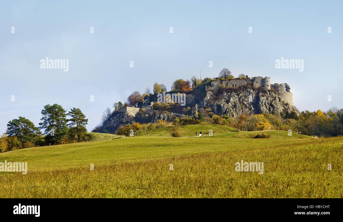 Festungsruine hohentwiel Banque de photographies et d’images à haute ...