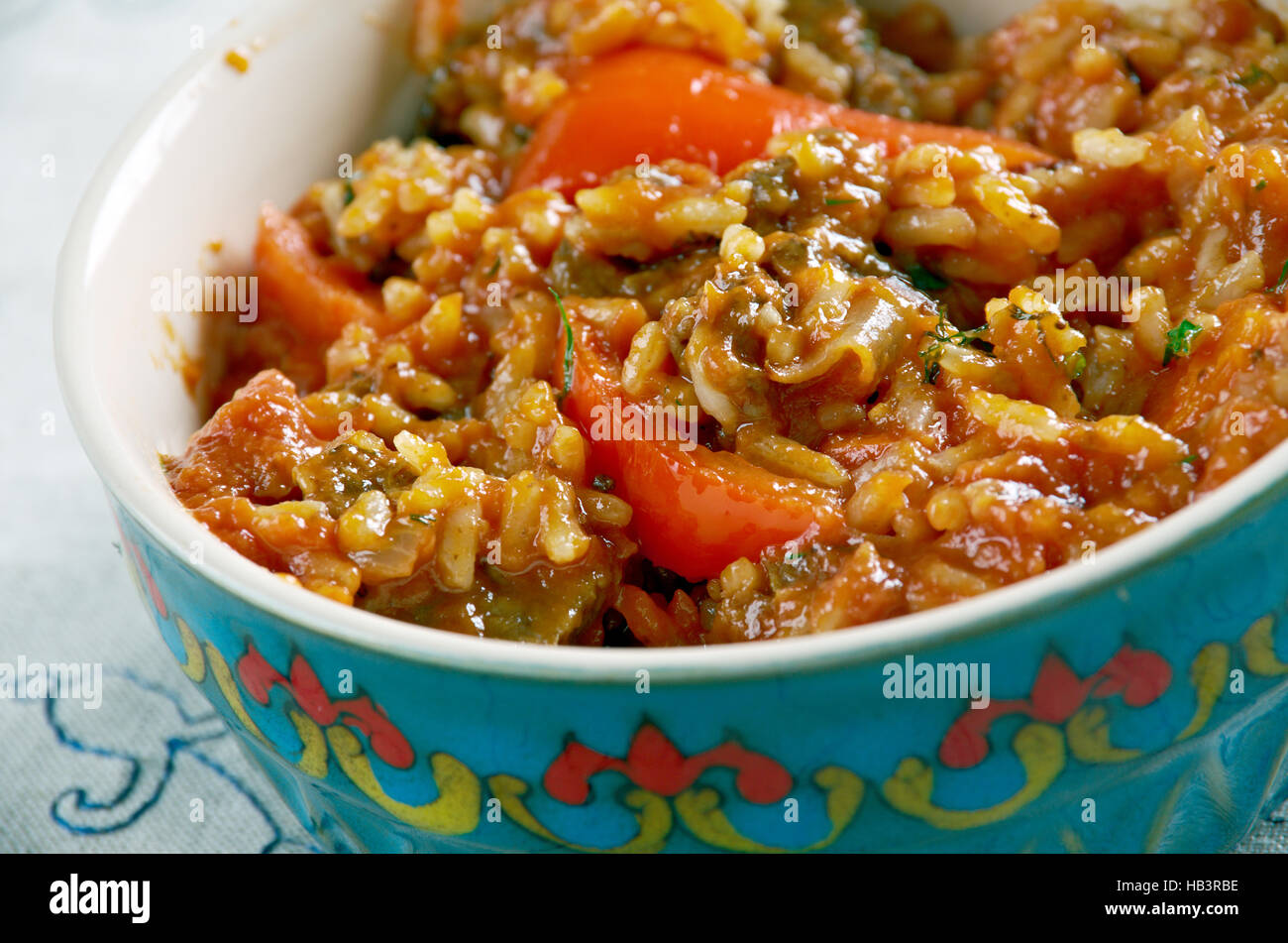 Riz au gras Banque de photographies et d’images à haute résolution - Alamy
