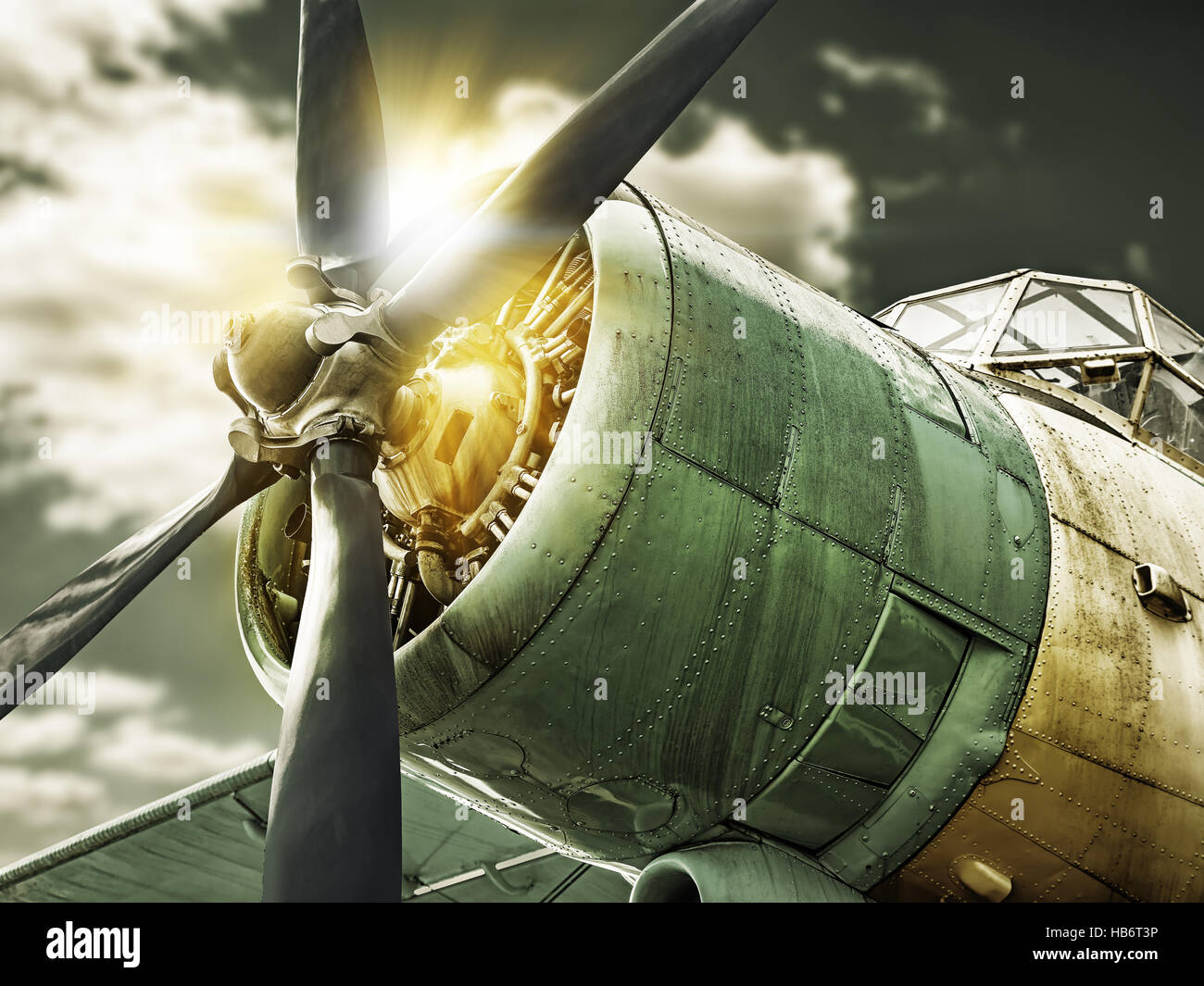 Ancien avion historique Banque de photographies et d’images à haute ...