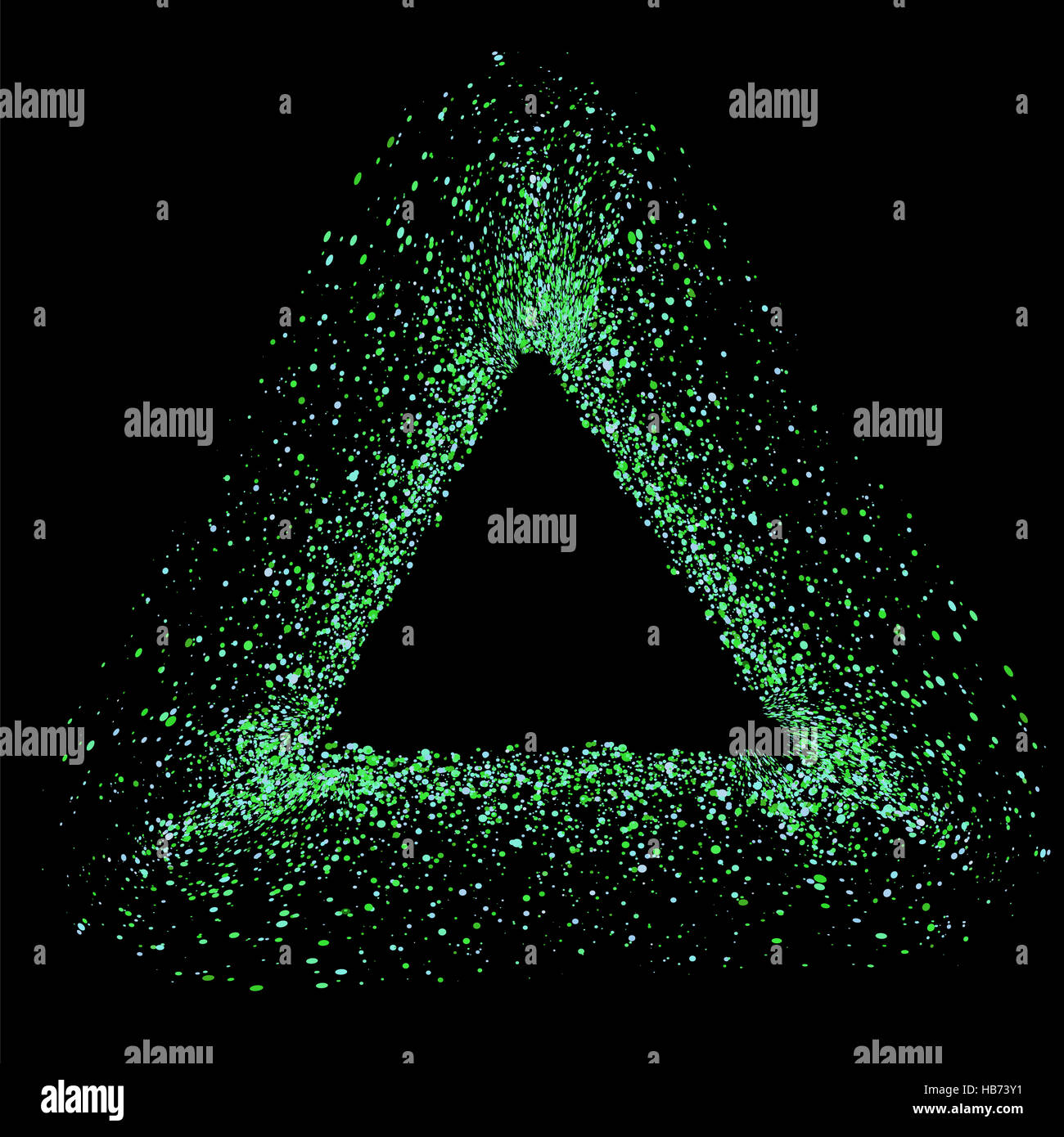 Triangle vert Banque de photographies et d’images à haute résolution ...