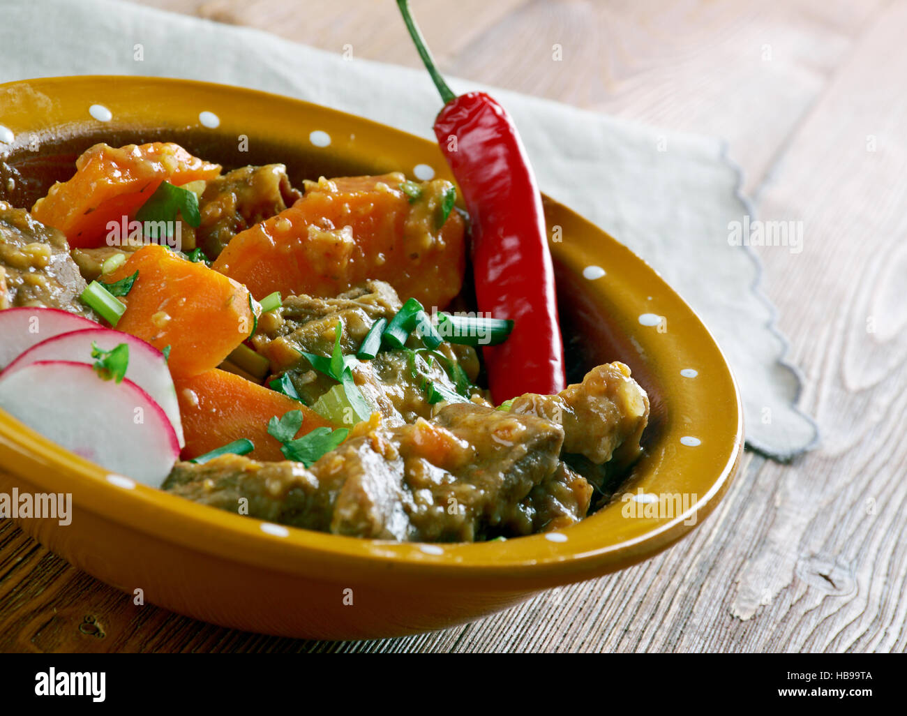Ragoût de boeuf des Caraïbes Photo Stock - Alamy