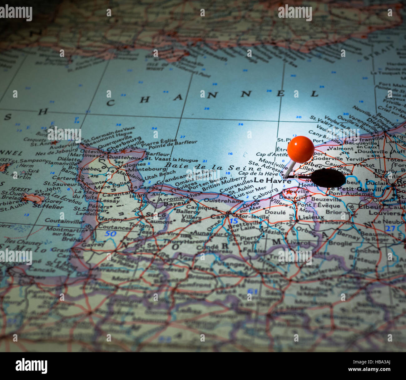 Carte Du Havre Banque d'image et photos - Alamy