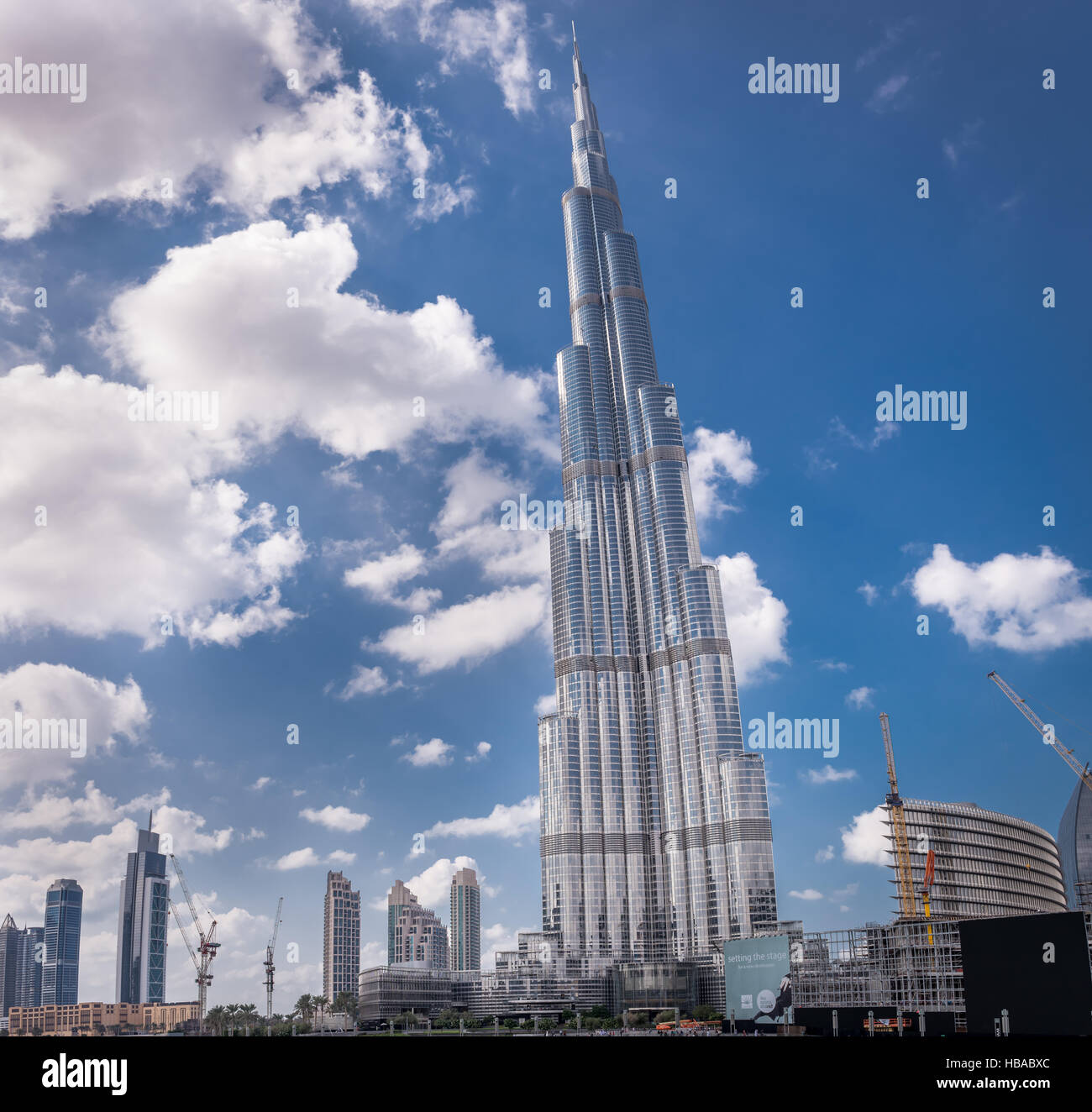 Burj Khalifa, le bâtiment le plus haut du monde Photo Stock - Alamy