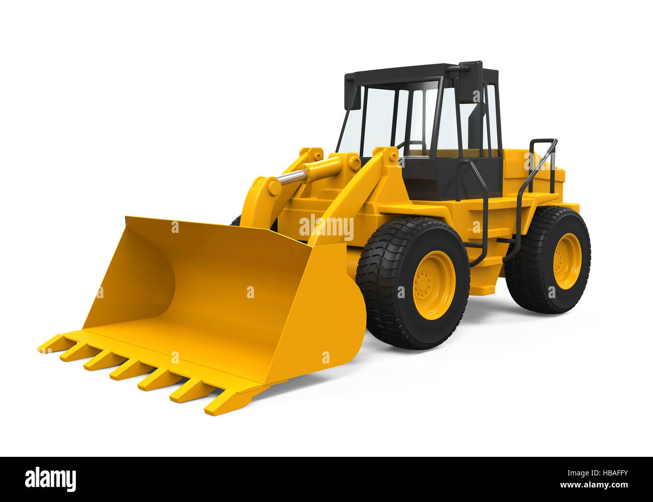 Roue de chargeur de bulldozer Banque de photographies et d’images à ...