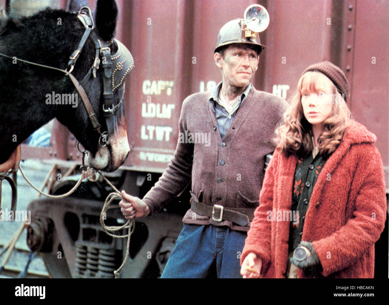 La fille de mineur de charbon, Levon Helm, Sissy Spacek, 1980, (c) Universal/avec la permission ...