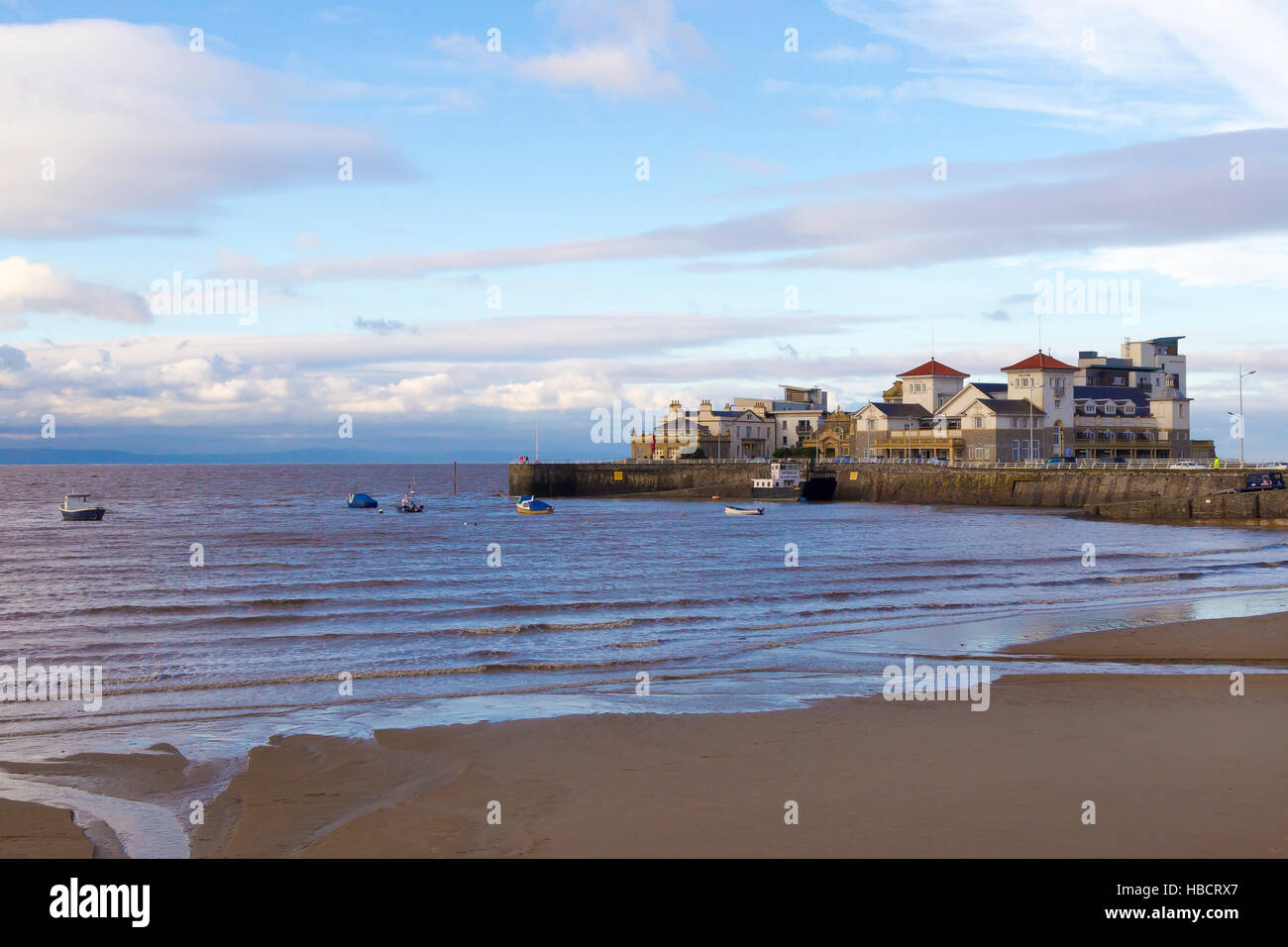 Knightstone island et la plage Banque de photographies et d’images à ...