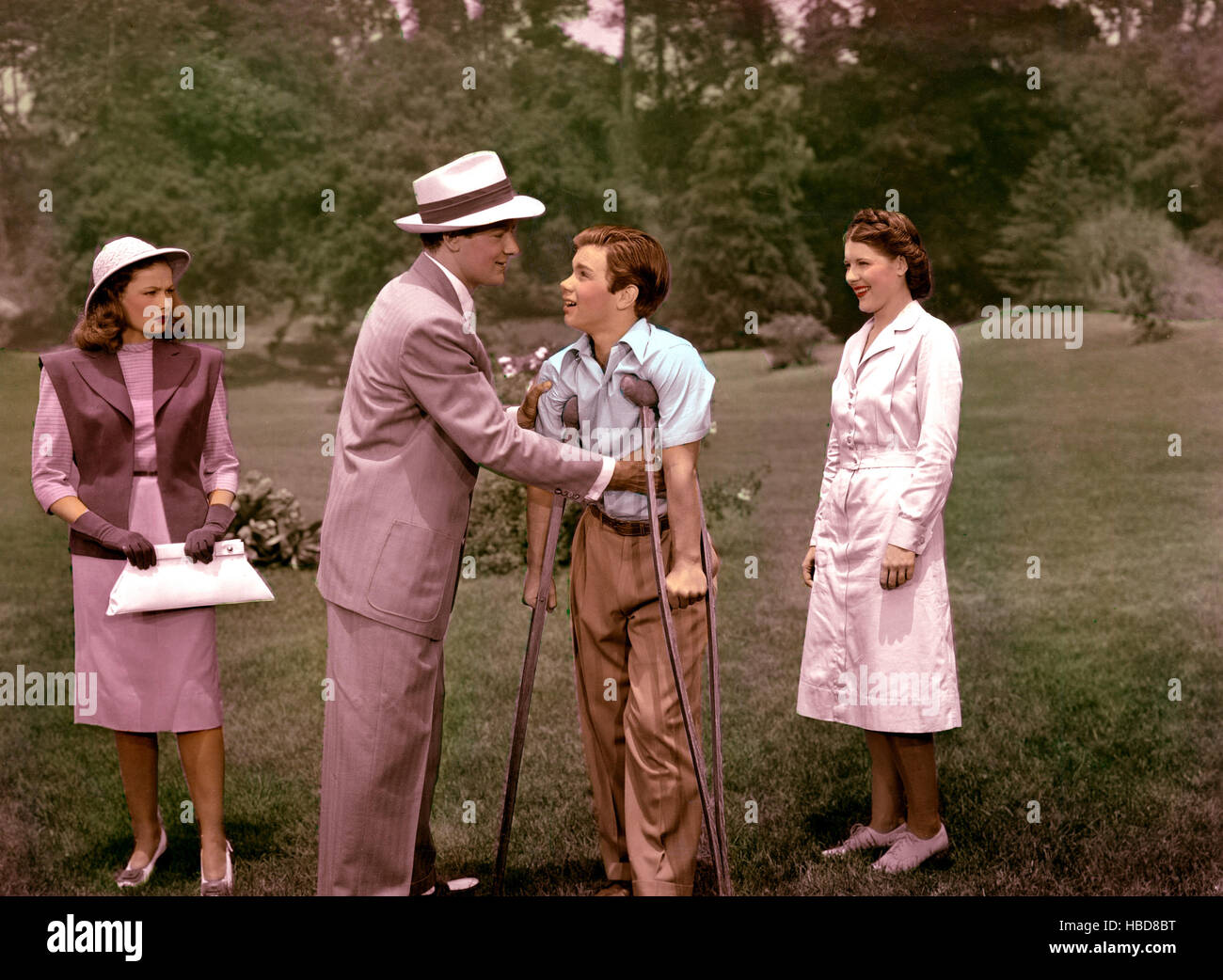 La LAISSER AU CIEL, Gene Tierney, Cornel Wilde, Darryl Hickman, Kay ...