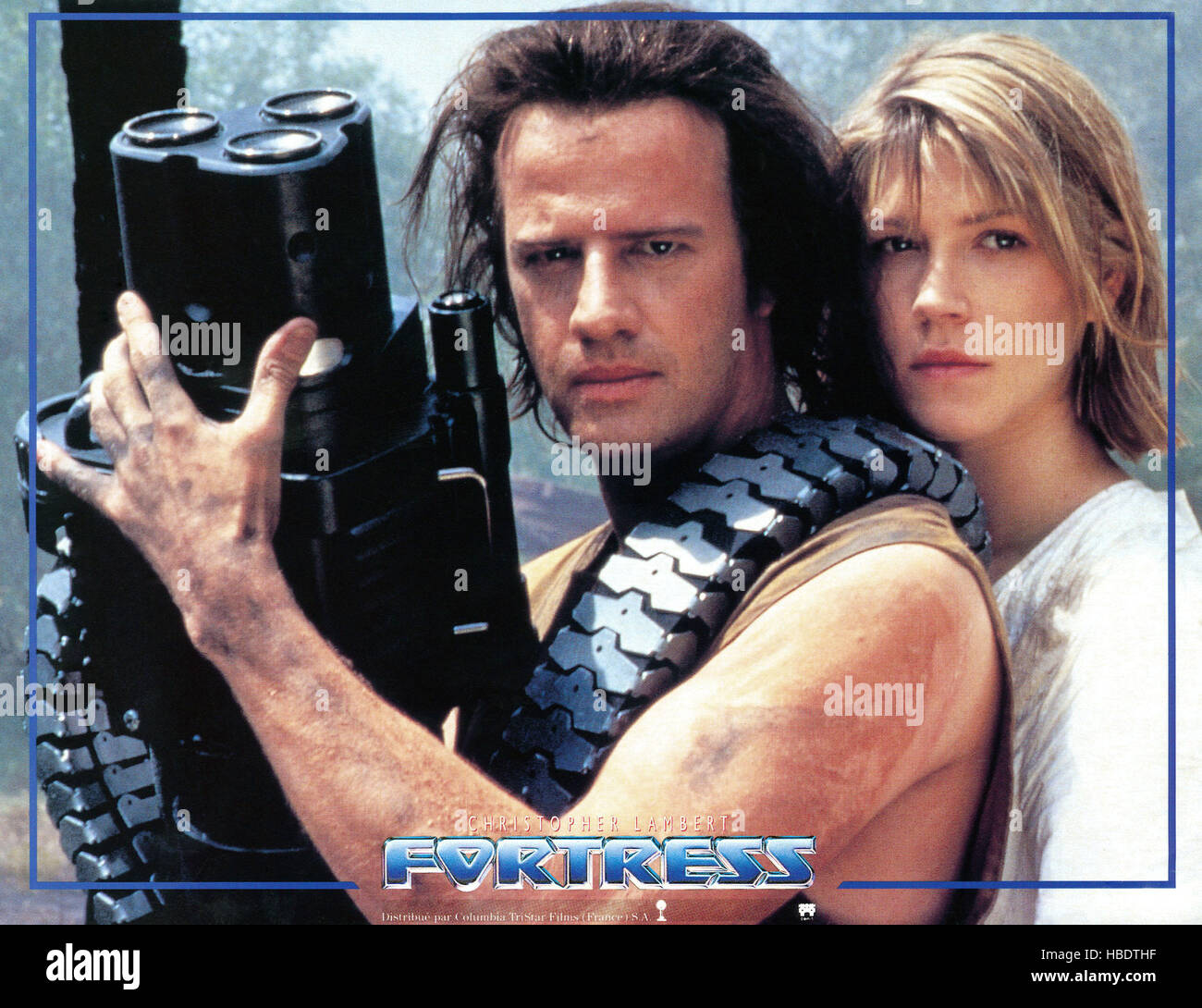 Loryn locklin christopher lambert fortress Banque de photographies et d ...