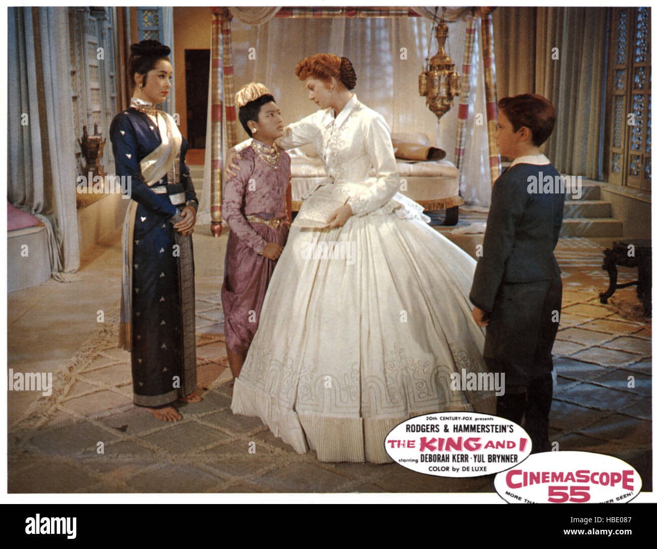 Le roi et moi, Terry Saunders, Patrick Adiarte, Deborah Kerr, Rex ...