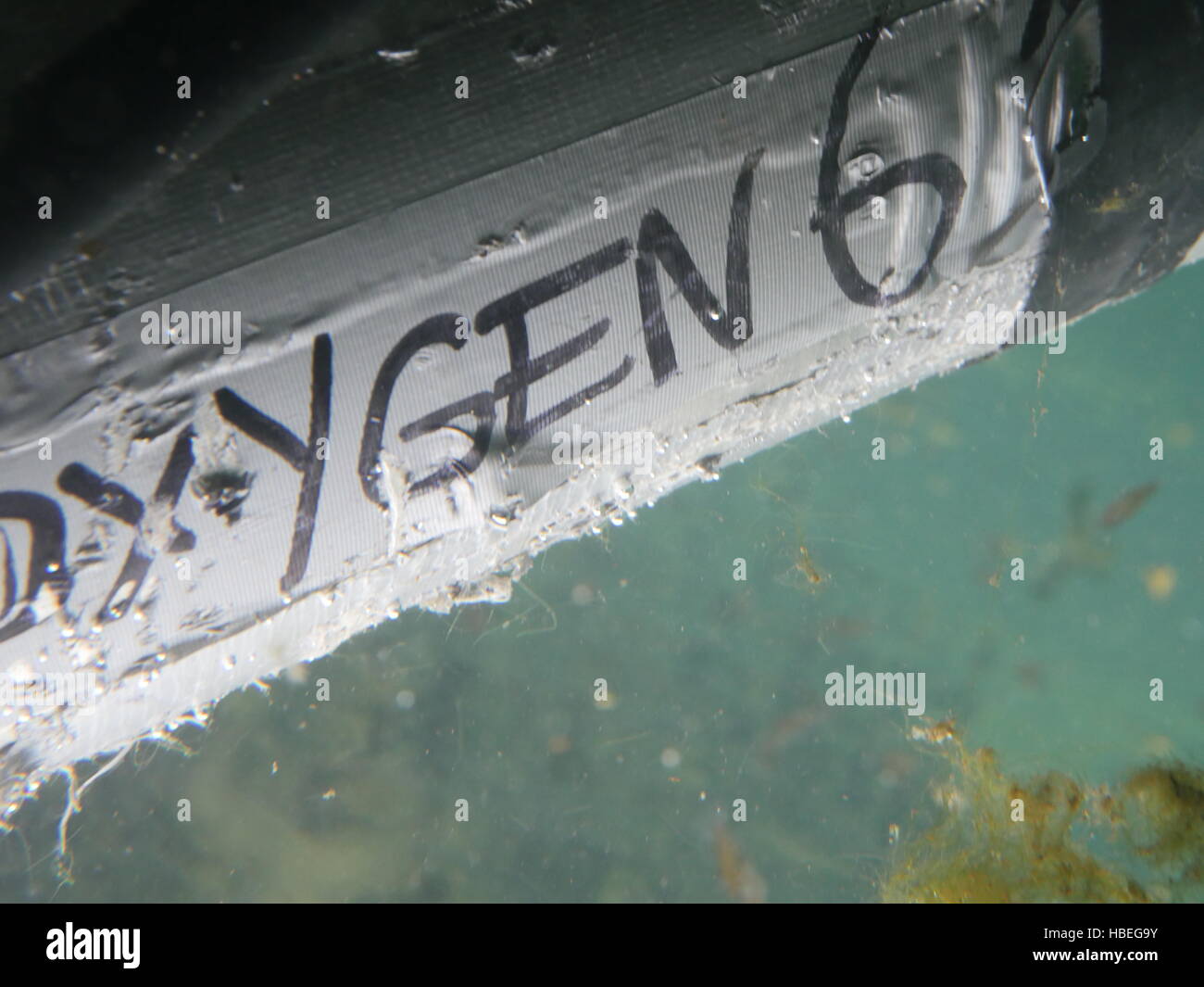 Oxygen sign Banque de photographies et d’images à haute résolution - Alamy