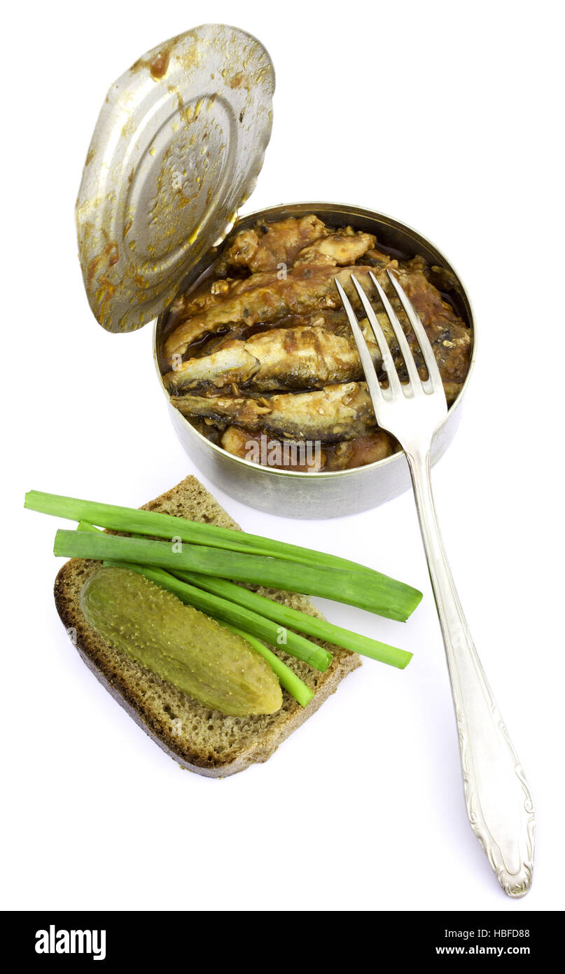 Harengs ou anchois Banque d'images détourées - Alamy