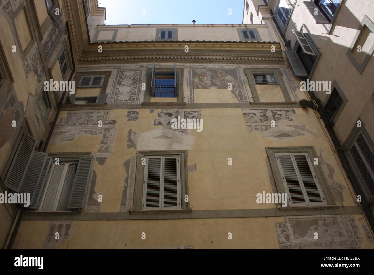 Cour du palazzo mattei Banque de photographies et d’images à haute ...