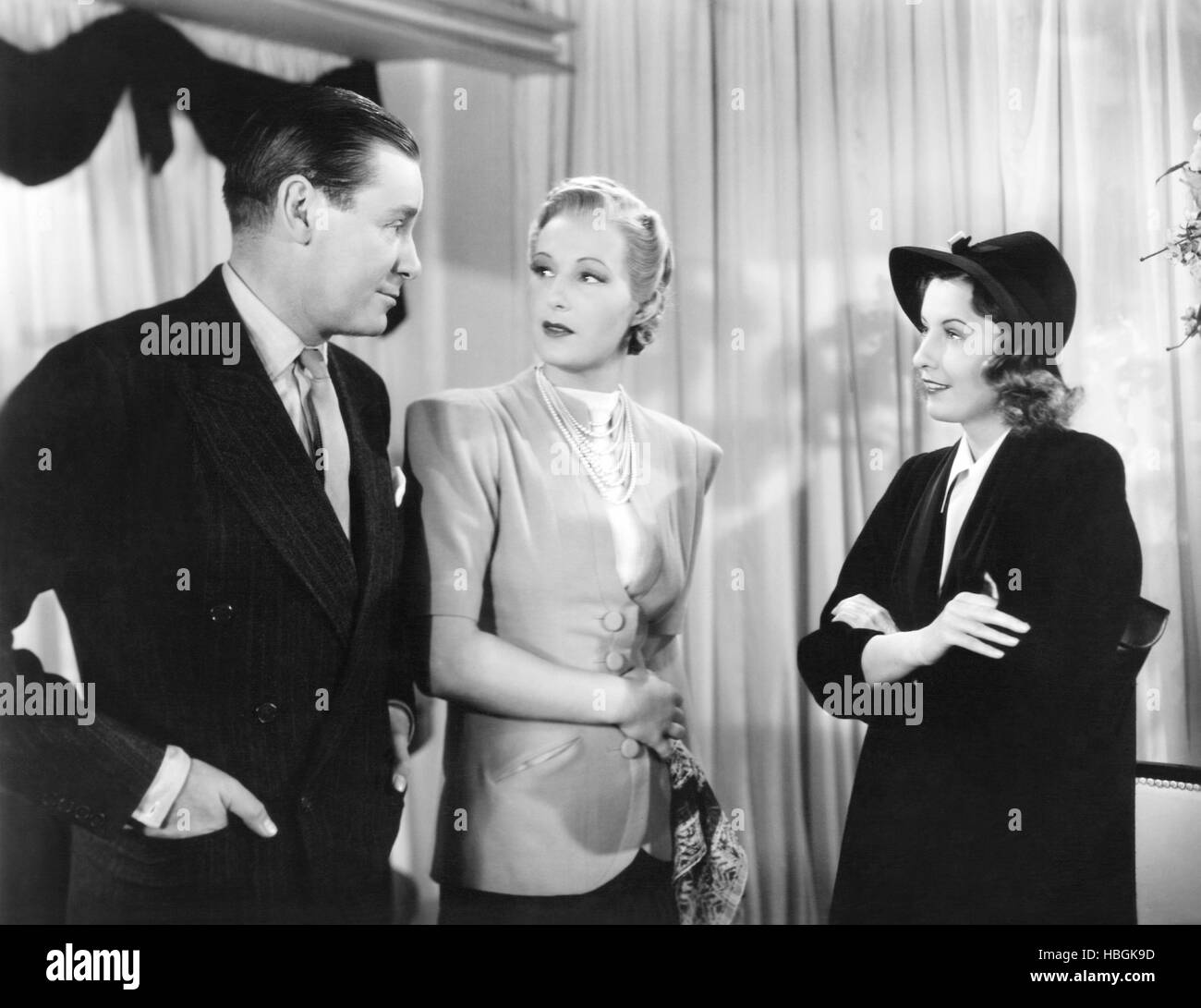 Au revoir, toujours à partir de la gauche : Herbert Marshall, Binnie ...