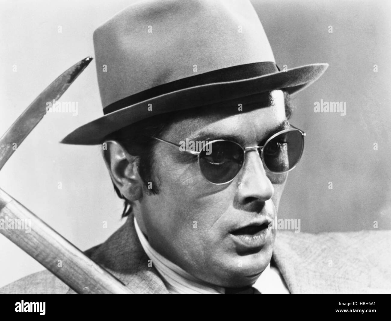 L'ASSASSINAT DE TROTSKY, Alain Delon, 1972 Photo Stock - Alamy