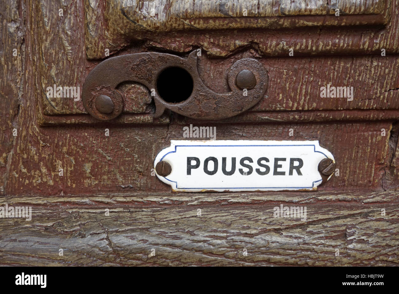 Turschild et drucker Banque de photographies et d’images à haute ...