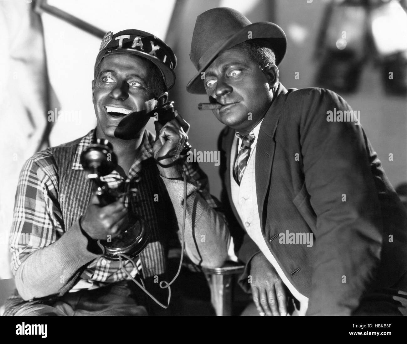 Contrôler et vérifier, à partir de la gauche : Freeman Gosden, F. J ...