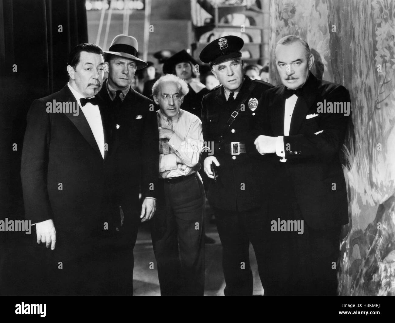 CHARLIE CHAN, À L'opéra, Warner Oland, William Demarest, Maurice Cass ...