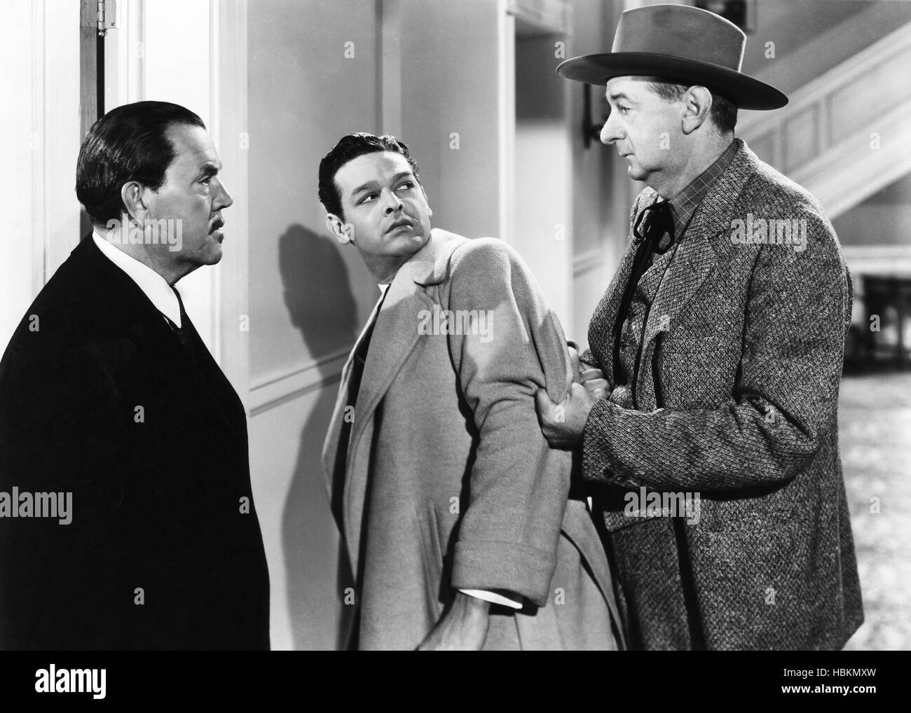 CHARLIE CHAN À Reno, à partir de la gauche : Sidney Toler, Robert Lowery, Slim Summerville, 1939 ...