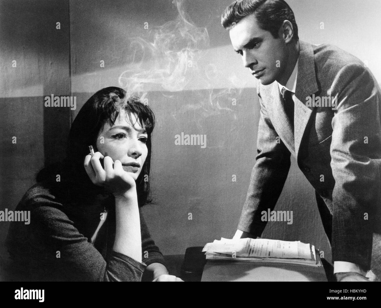 Fissure dans le miroir, Juliette Greco, Bradford Dillman, 1960, (c ...