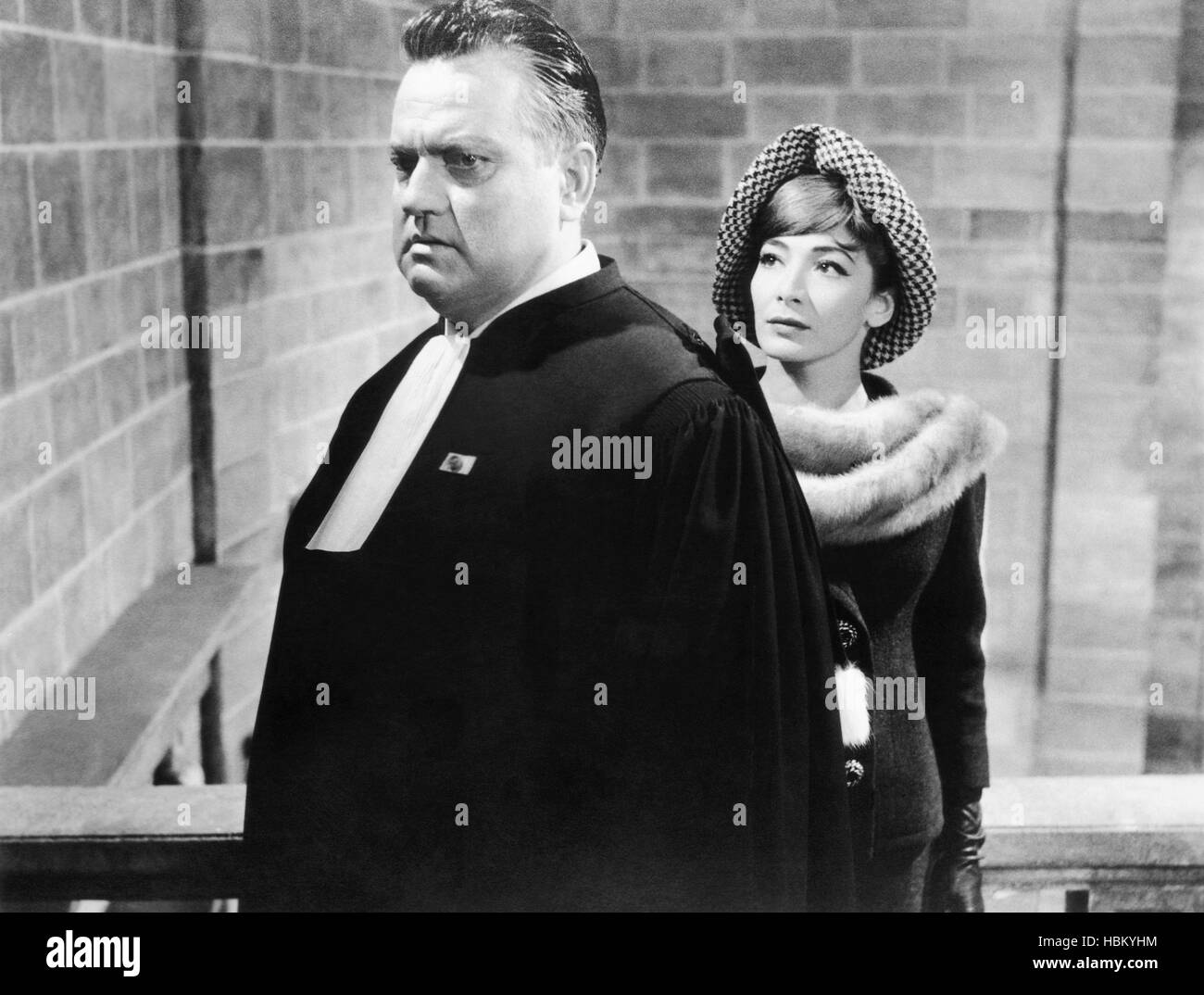 Fissure dans le miroir, Orson Welles, Juliette Greco, 1960, (c) 20th ...