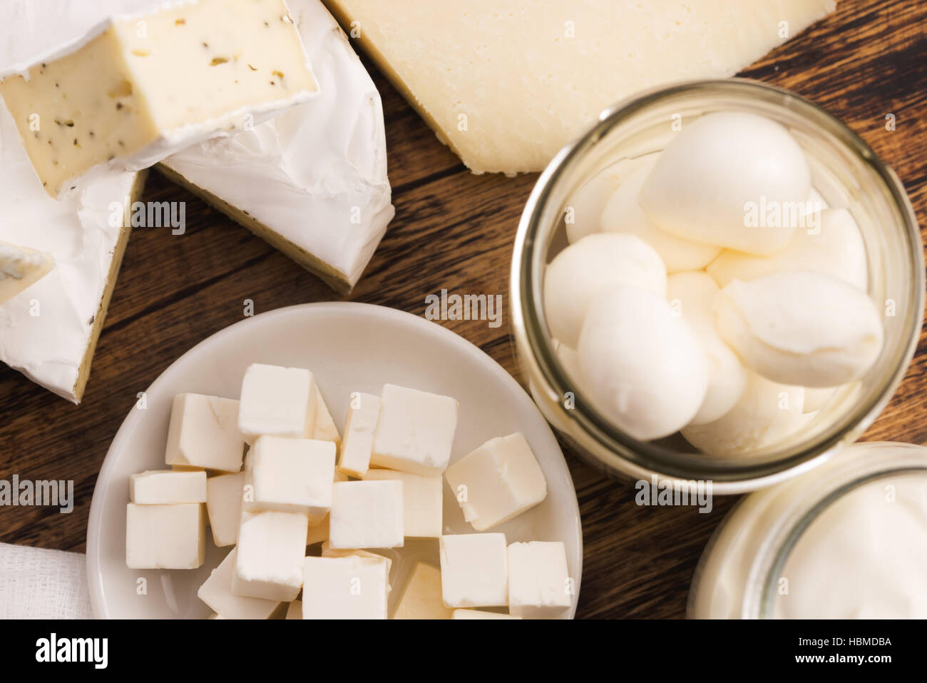 Différents types de fromage Photo Stock - Alamy
