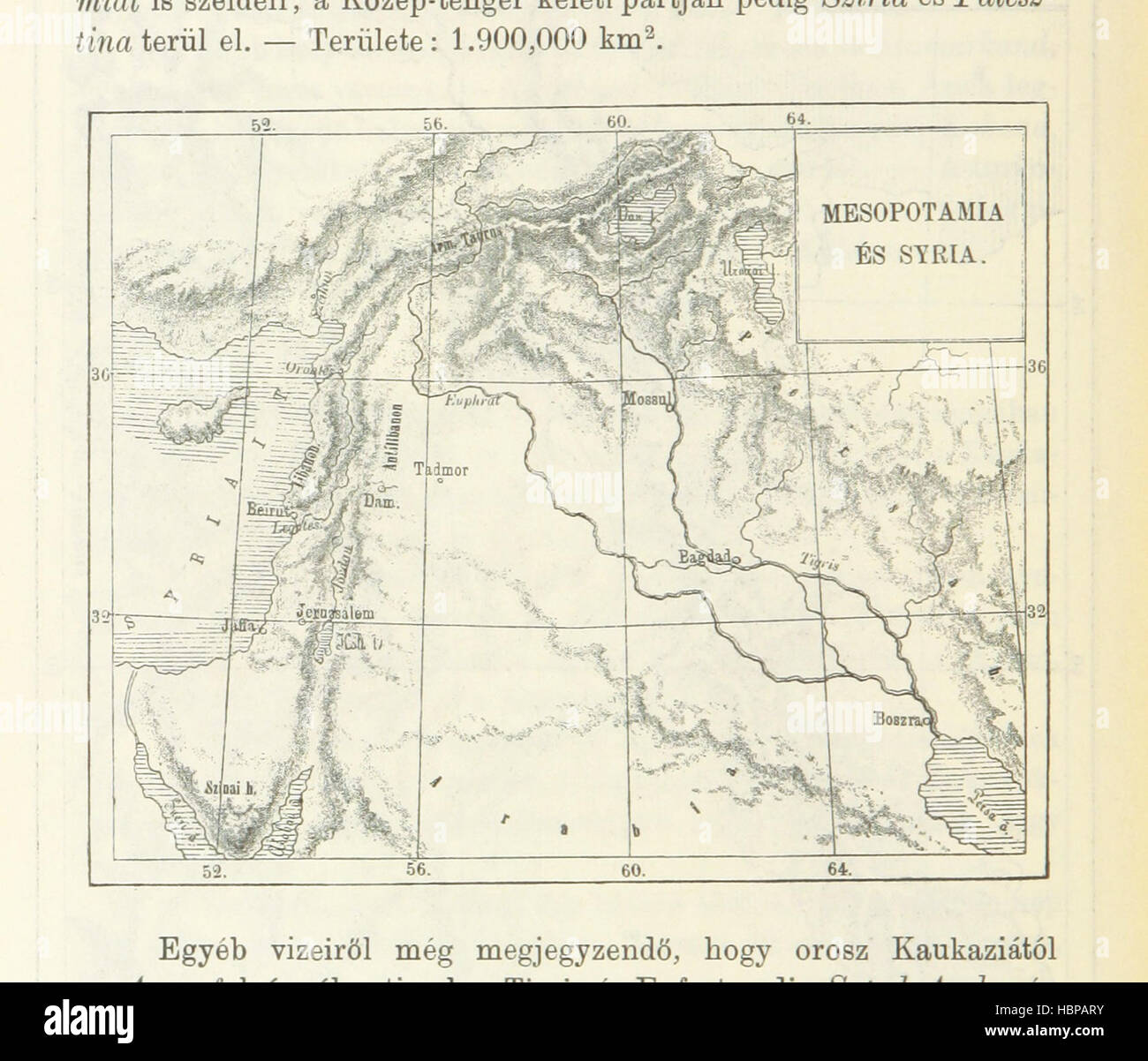 1890 map of asia Banque de photographies et d’images à haute résolution ...