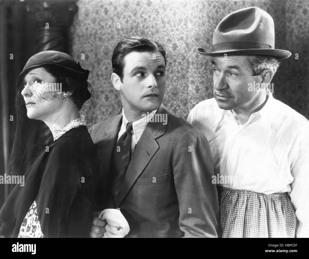 Les pieds sur terre, à partir de la gauche : Irene Rich, Matty Kemp ...