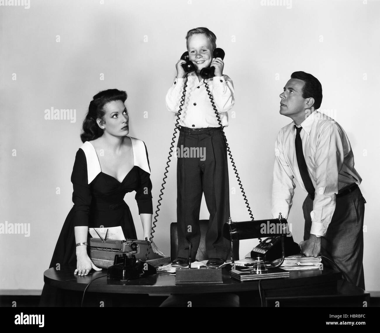 Tout ce que la vérité, à partir de la gauche : Maureen O'Hara, Tim ...