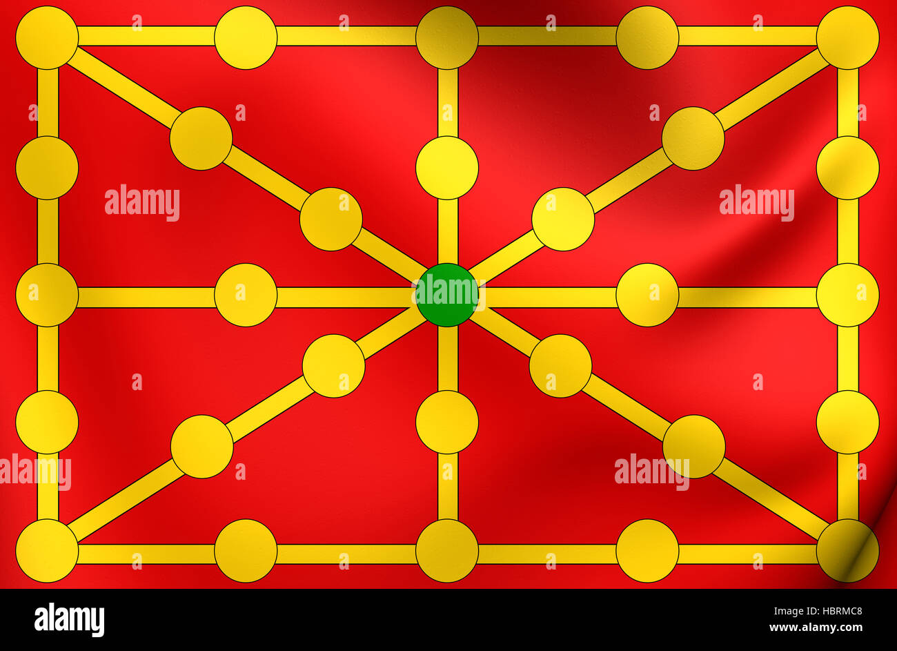 Navarre flag Banque de photographies et d’images à haute résolution - Alamy