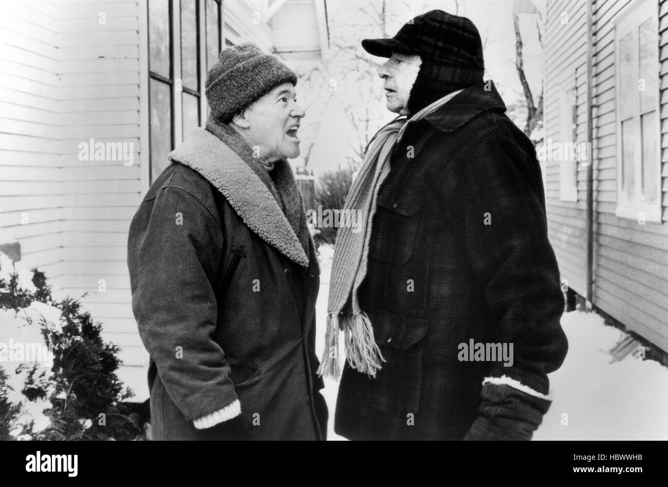 GRUMPY OLD MEN, à partir de la gauche : Jack Lemmon, Walter Matthau ...