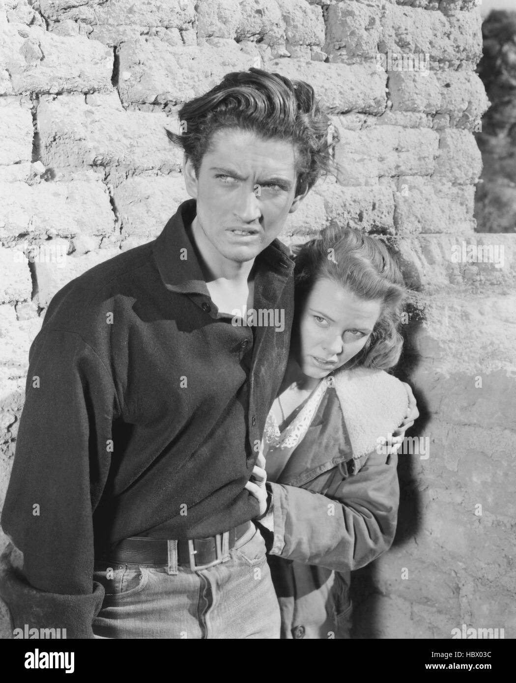 HIGH LONESOME, de gauche à droite : John Drew Barrymore, Lois Butler ...