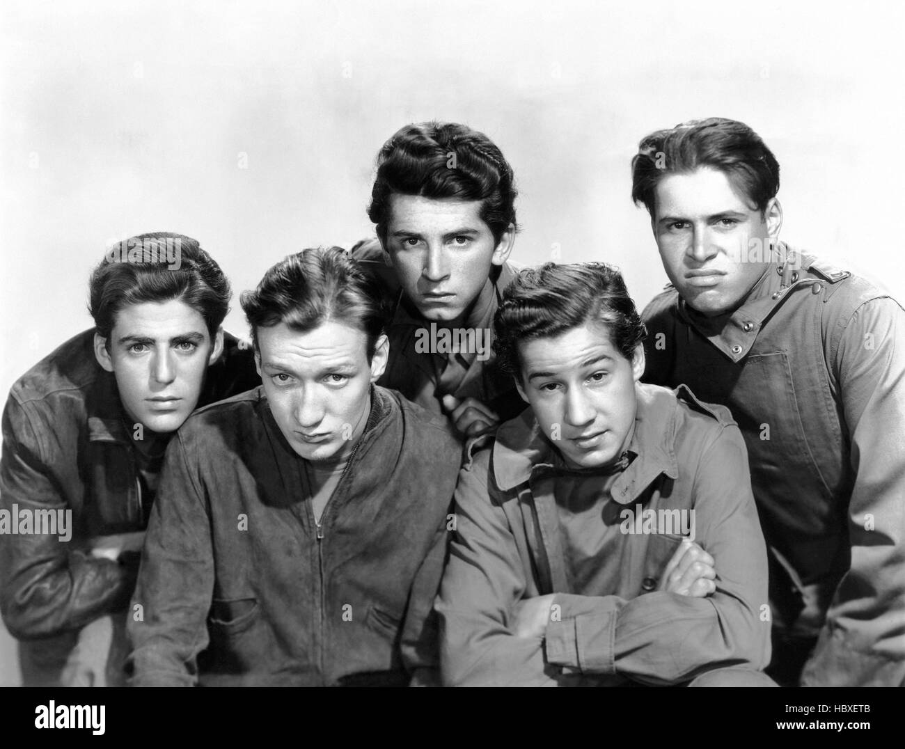 Nous donner des ailes, de gauche, Billy Halop, Huntz Hall, Gabriel Dell ...