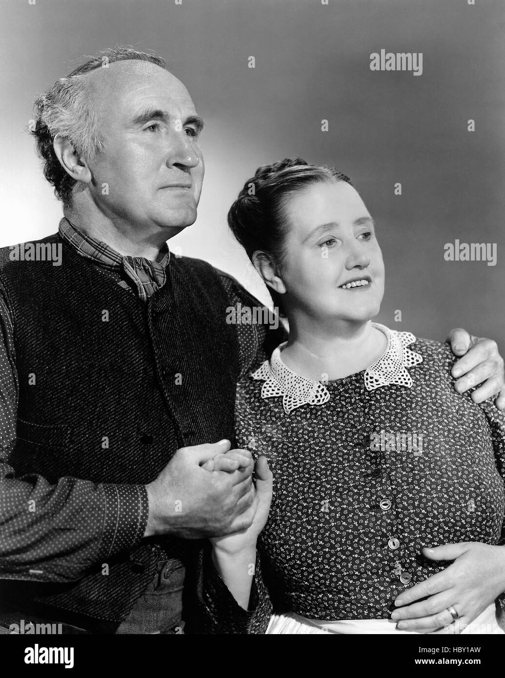 Comment le vert était ma vallée, Barry Fitzgerald, Sara Allgood, 1941 ...